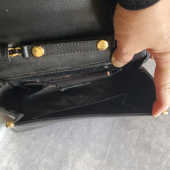 Luis Moda | Bags | Black Leather Purse Euc | Poshmark
